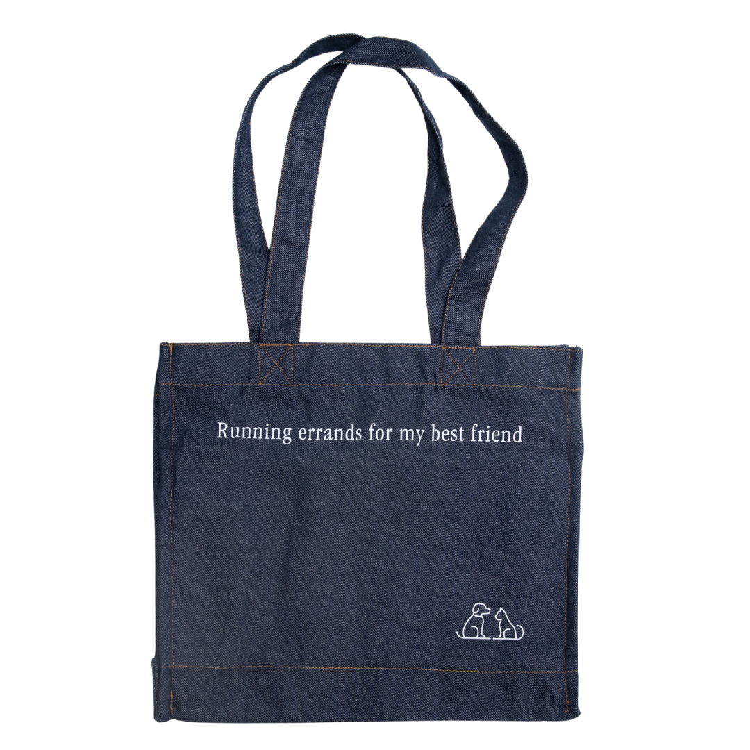 Denim Tote, Running Errands for my Best Friend – Best Friends Store