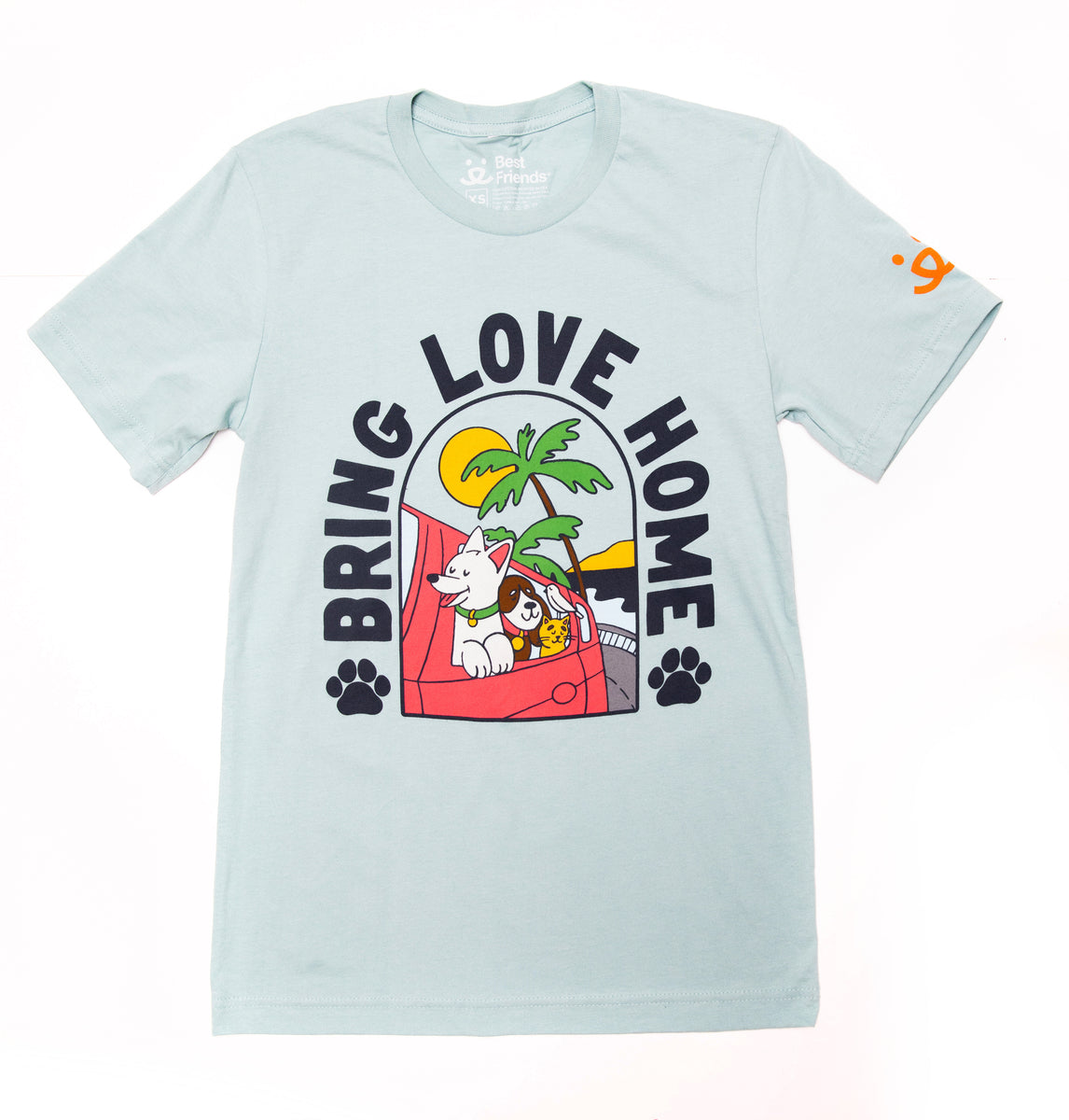 Bring Love Home Bus Ride T-Shirt – Best Friends Store